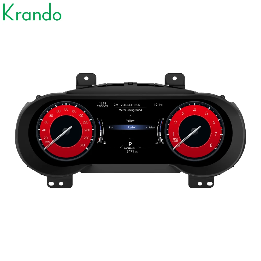 Krando 12.3'' Car Digital Cluster For Maserati Levante 2016-2020 Linux ...
