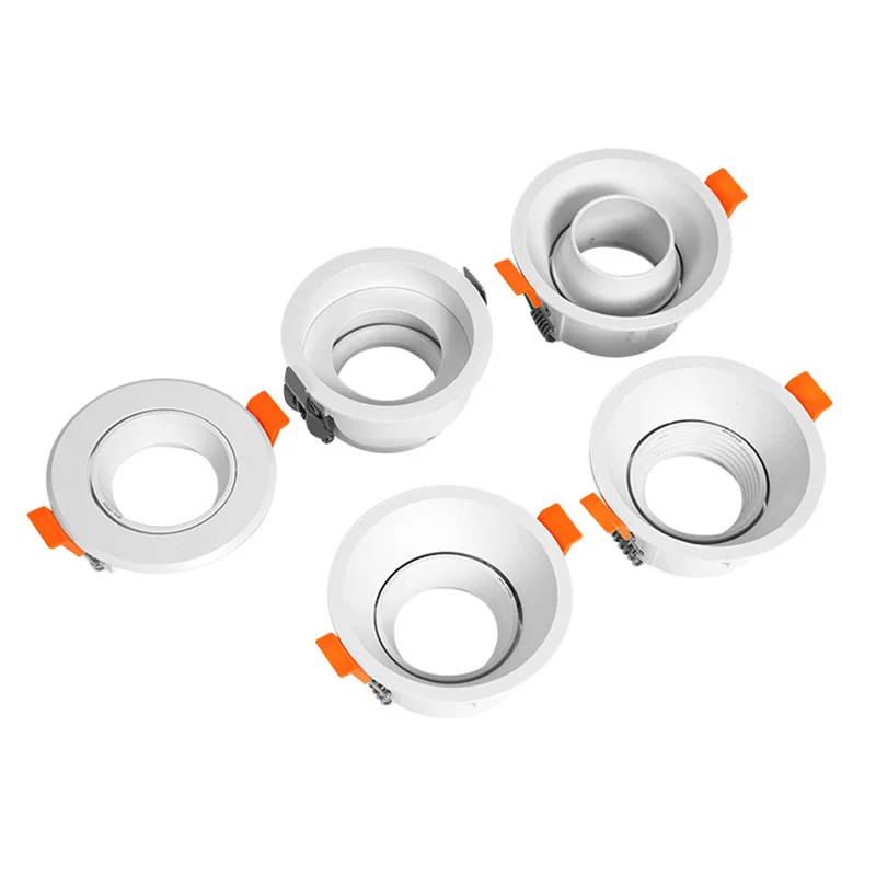 2024-New-Led-spot-light-housing-cover-round-embedded-angle-adjustable ...