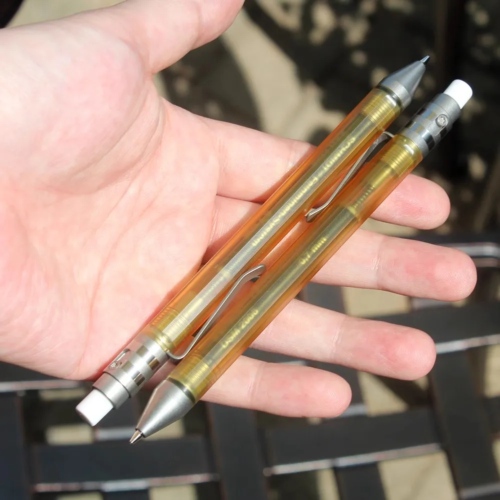 1-Piece-PEI-and-Titanium-Mechanical-Pencil-Automatic-Pencil-Refill-Set ...