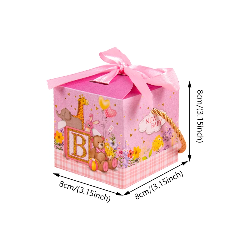 Pink Birthday Present Box