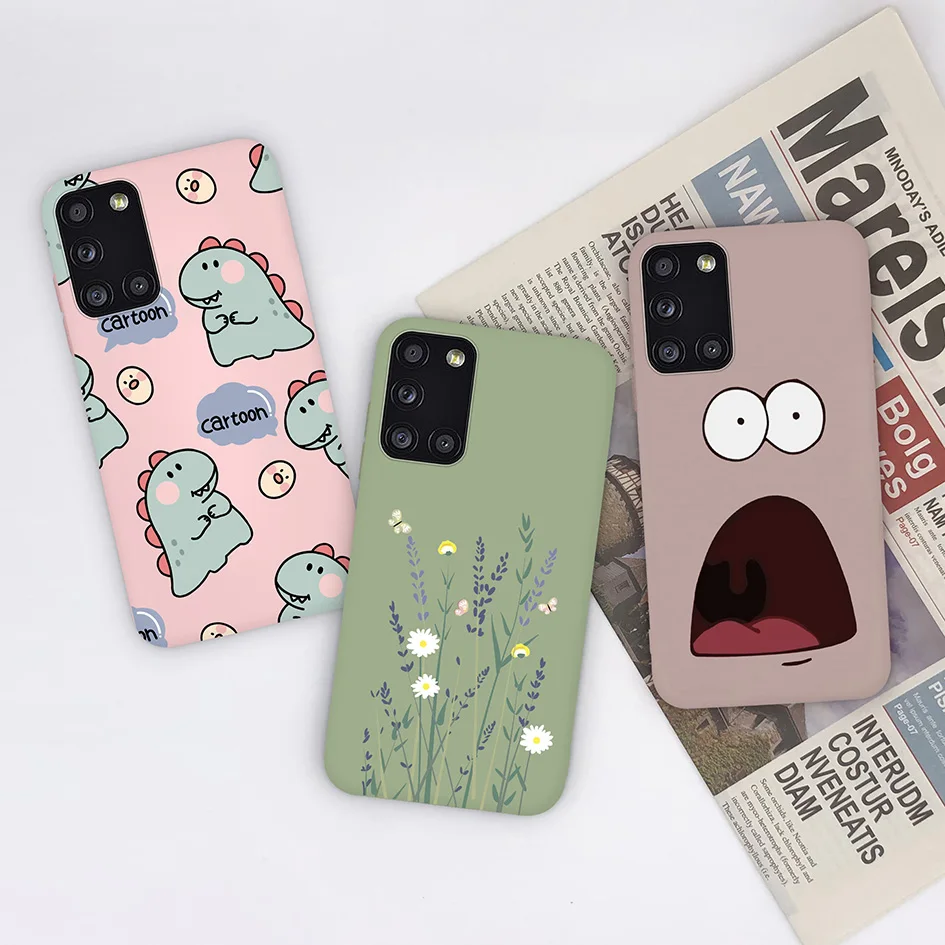 For Samsung Galaxy A31 A51 A71 Phone Cases Fashion Cute Girl Heart Case ...