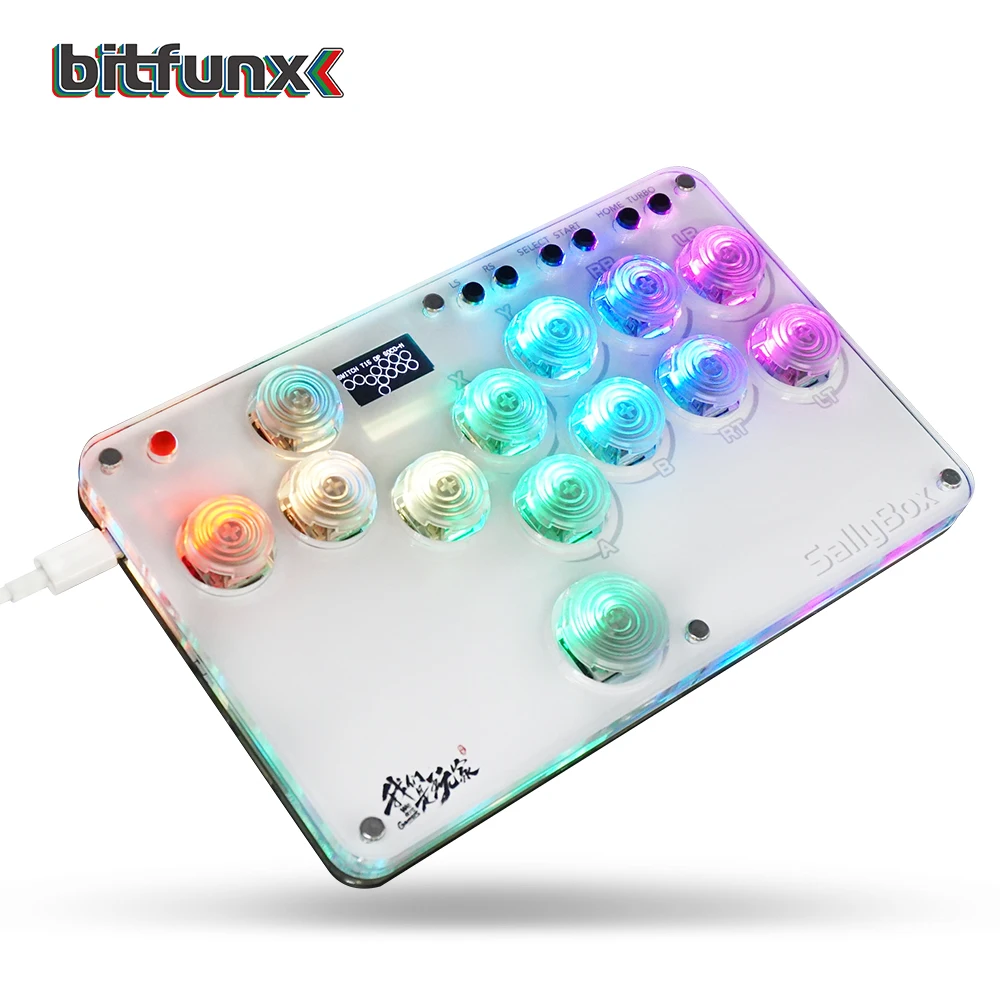 FightingBox-Keyboard-Mini-Hitbox-LED-Multiple-Colorful-lighting-modes ...