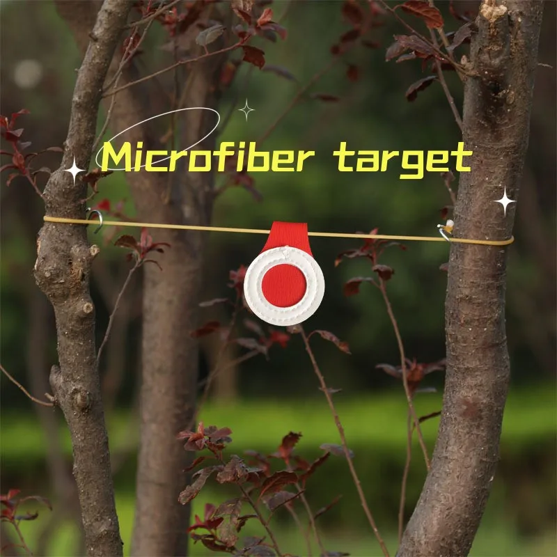 Four layer thickened microfiber bullseye 1.97in/2.36in/2.76in red heart ...