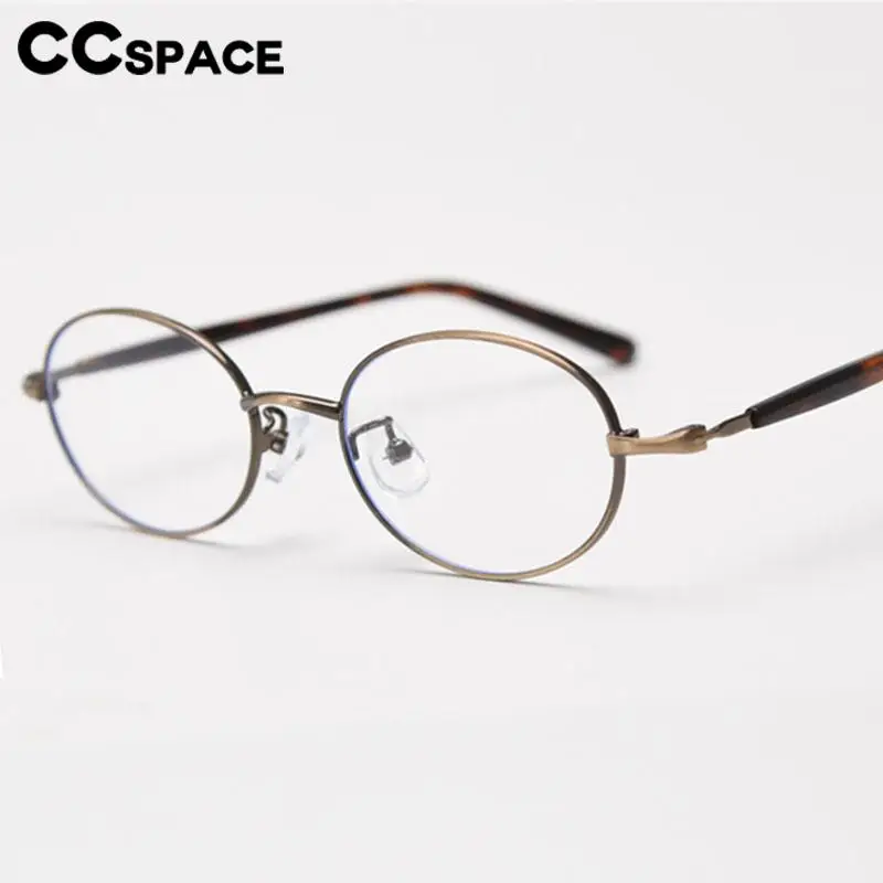 57316-Oval-Metal-Spectacles-Frames-Women-Vintage-Small-Size-Optical ...