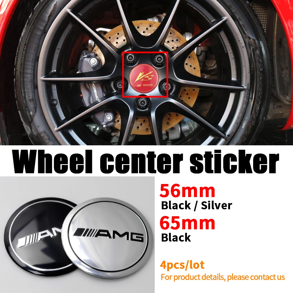 4pc-56mm-65mm-Car-Wheel-Center-Hub-Cap-Stickers-Auto-Accessories-For ...