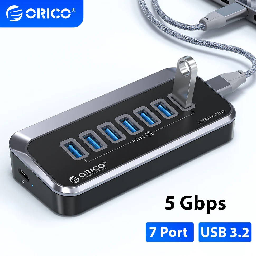 ORICO-Multi-Portas-Splitter-Docking-Station-Hub-USB-3-0-USB-3-2-Tipo-C ...