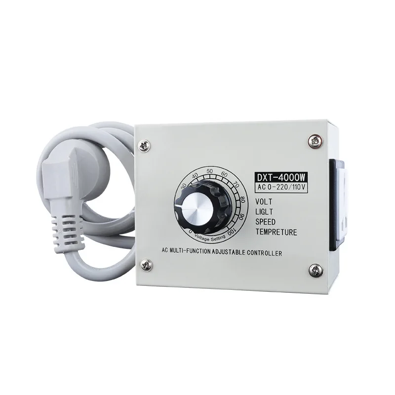 SCR Dimmer Portable Speed Temperature Light Voltage Adjustable ...