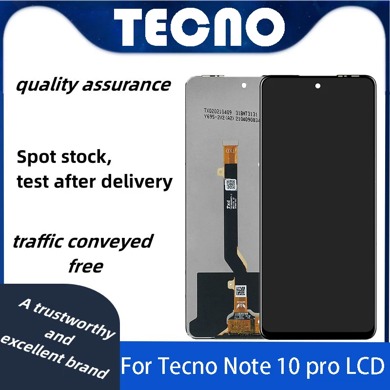 For-Infinix-Note-10-Pro-X695-Note-10-X693-LCD-Display-Touch-Screen ...