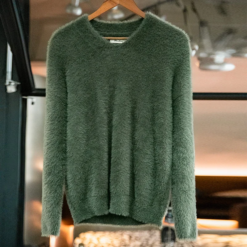 Maden-pull-pais-Vintage-en-Imitation-de-vison-pour-femme-d-contract ...