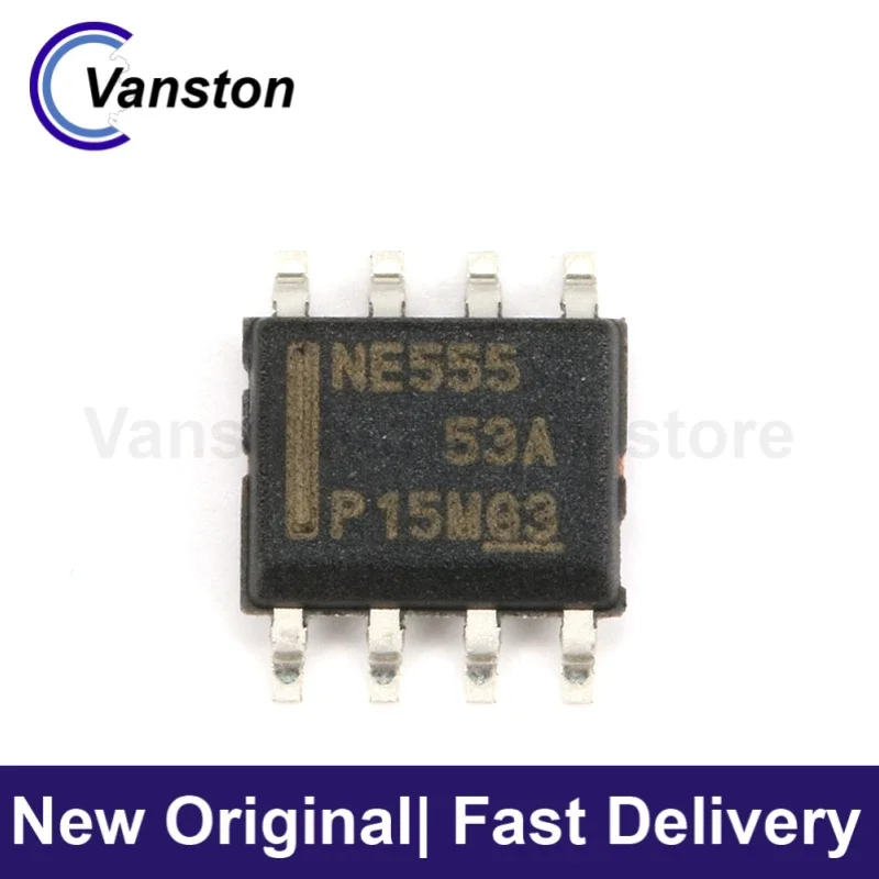 10pcs-Timer-Chip-NE555DR-SOP-8-5v-15v200mA-Single-High-Precision-Timer-Chip-Oscillators ...