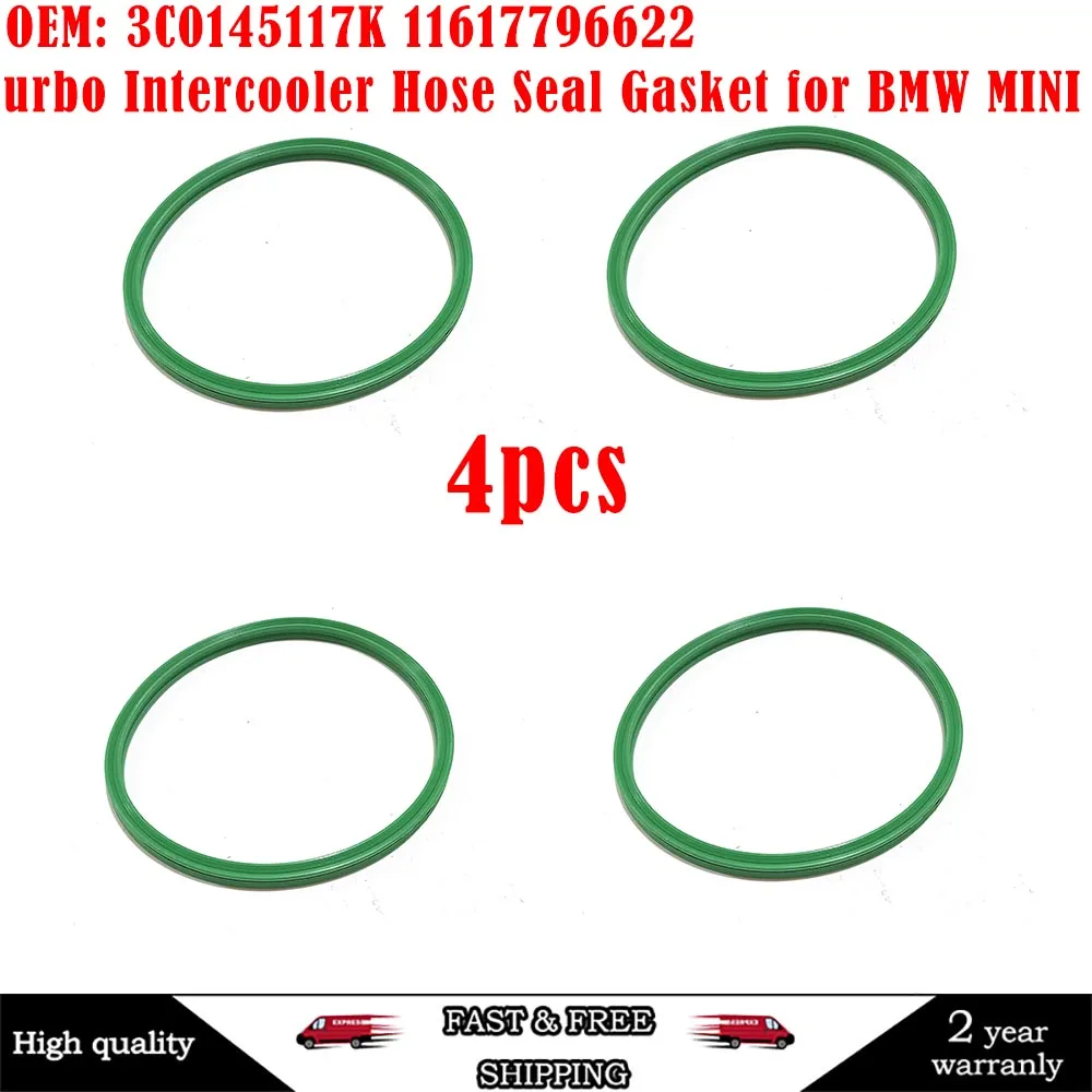 4PCS-Car-Turbo-Intercooler-Hose-Seal-Gasket-For-BMW-MINI-67-90mm ...