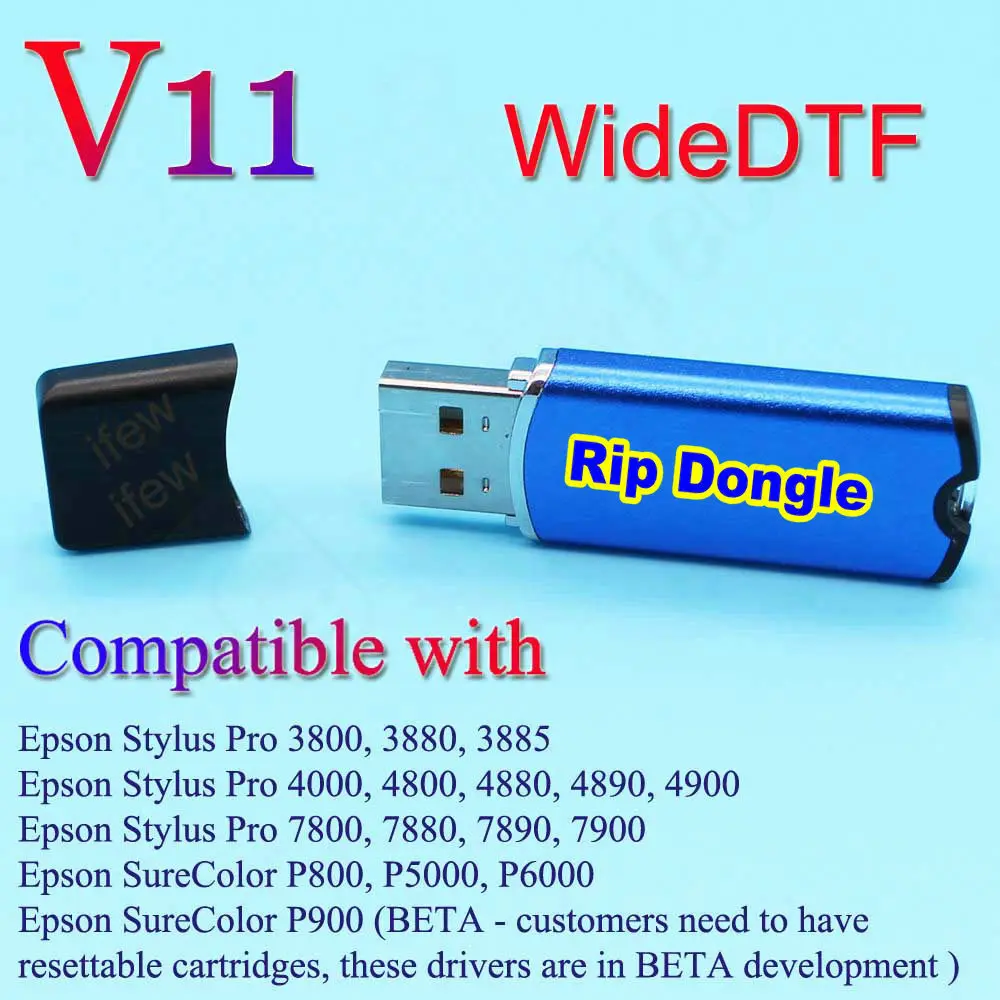 Software rip de impresión Dtf, Dongle USB, código de programa para ...