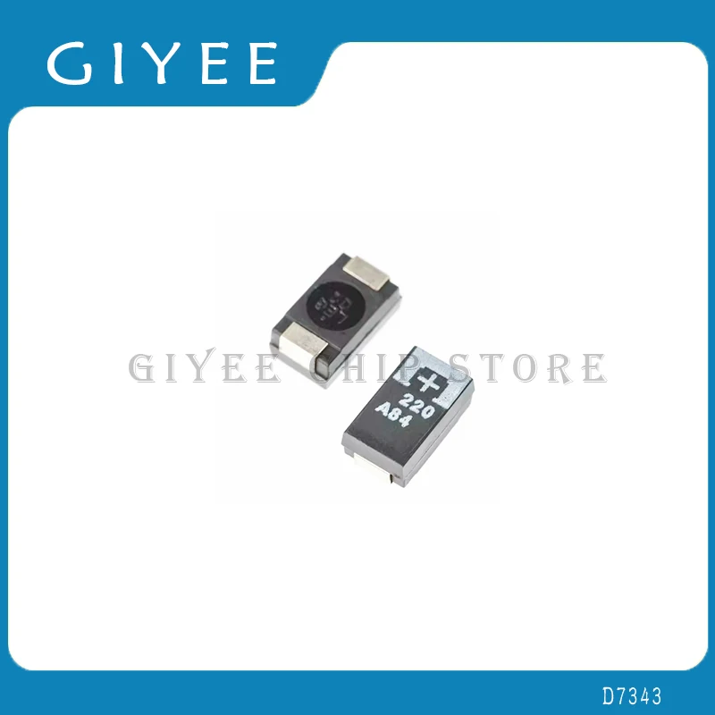 10PCS-LOT-Solid-state-tantalum-capacitor-7343-D7343-2-5V-6-3V-4V-10V ...