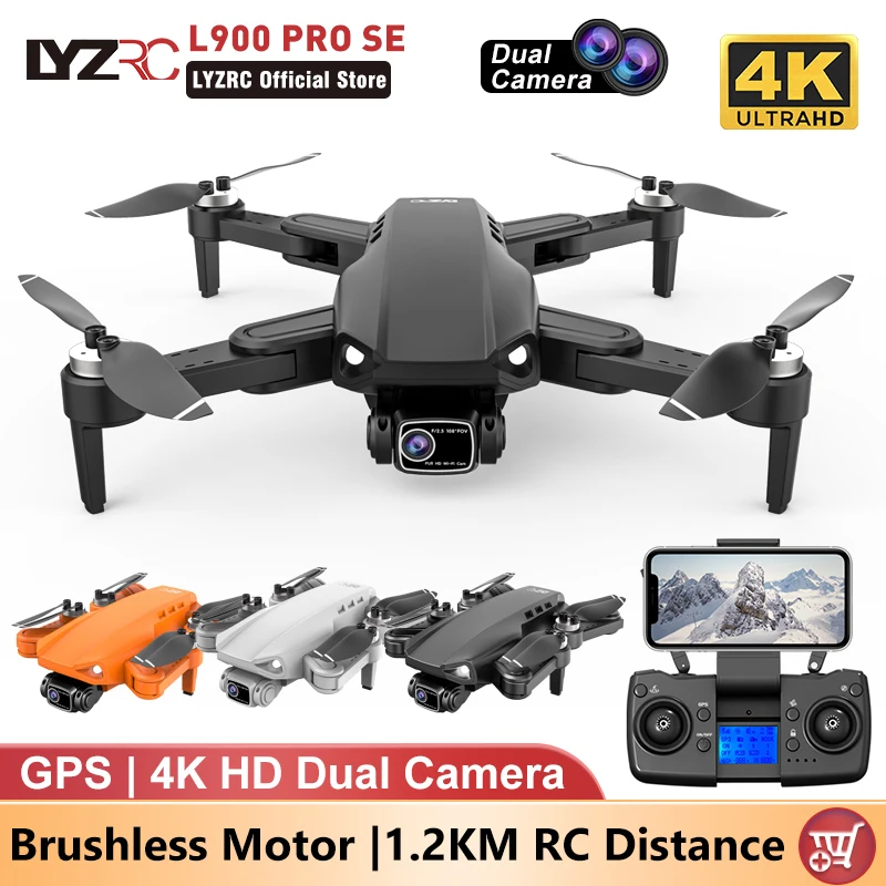 LYZRC-Profissional-HD-Dual-Camera-Drone-Quadcopter-Dobr-vel-Motor-sem ...