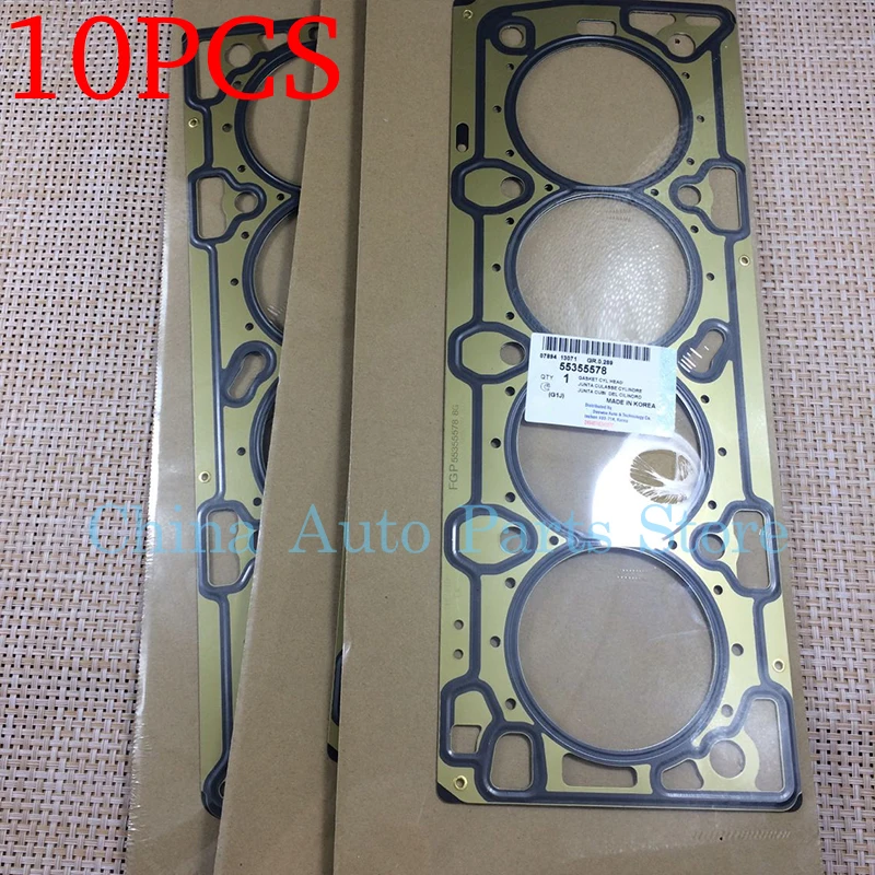 10PCS-Original-Engine-Cylinder-Head-Gasket-For-Chevrolet-Cruze-Aveo ...