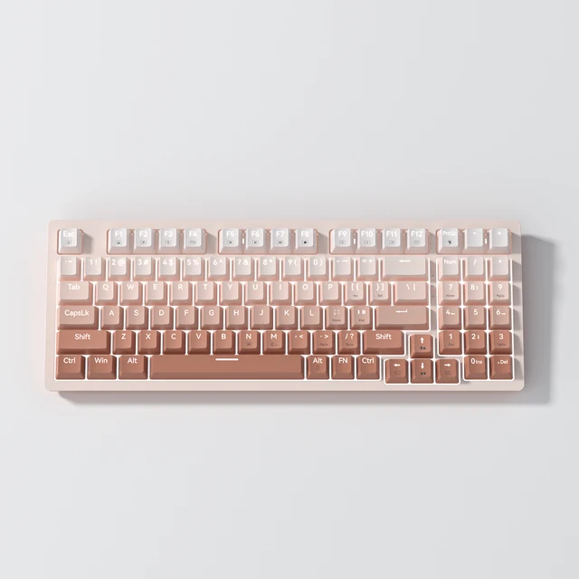 ZIFRIEND ZA94 94 Keys Gradient Color Mechanical Keyboard LED Keycap ...