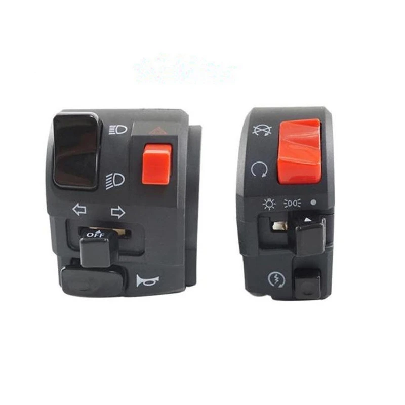 22mm-Motorcycle-Switches-Motorbike-Horn-Button-Turn-Signal-Electric-Fog-Lamp-Light-Start ...