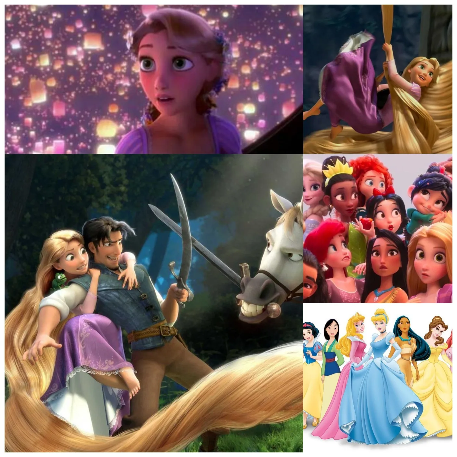 Gambar Kartun Rapunzel