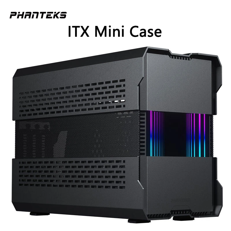 PHANTEKS carcasa de aluminio P121 Mini ITX para ordenador, chasis de 13 ...