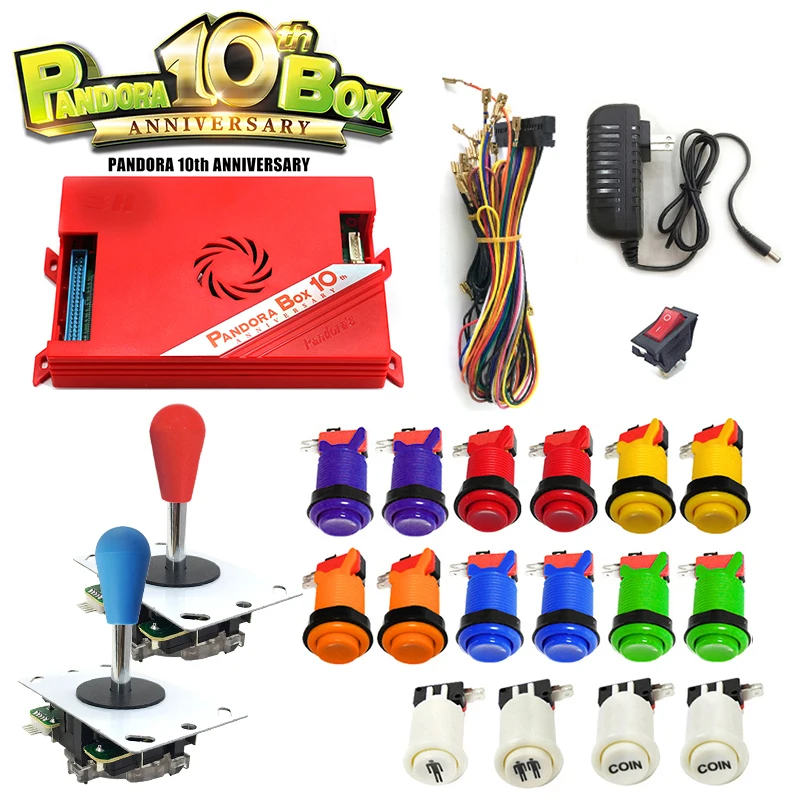 Pandora-Box-Arcade-Game-Console-Kit-de-DIY-8-Way-Joystick-Bot-o-Bartop ...