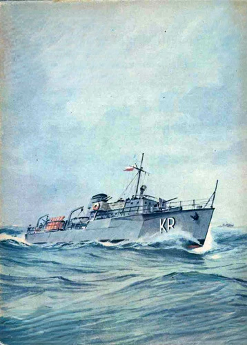 MT2 pr.253 "Kormoran" Minesweeper / Polski tralowiec redowy Kormoran ...