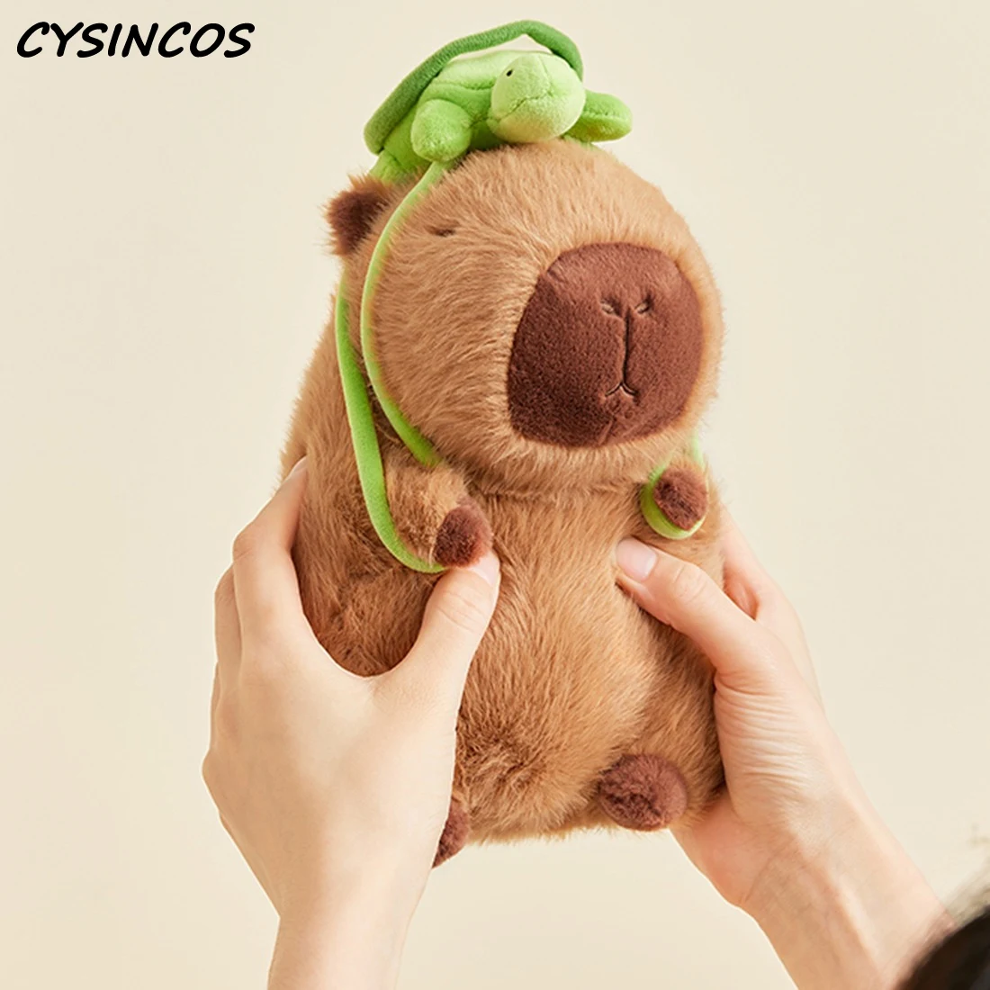 Fluffy-Capybara-Plush-Doll-Kawaii-Capybara-With-Tortoise-Stuffed-Toy ...