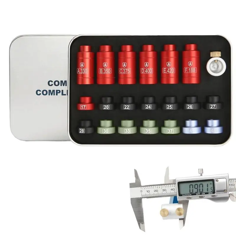 Bullet Comparator Kit Headspace Gauge Comparator Kit with 14 Inserts ...
