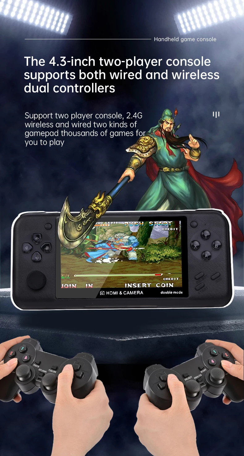 NEW XY-10 8G 4.3inch Game Console Portable Camera MP5 LCD Rechargeable ...