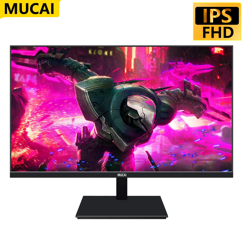 MUCAI-N240A-24-Inch-1080P-IPS-Monitor-Office-Computer-Gaming-Display ...