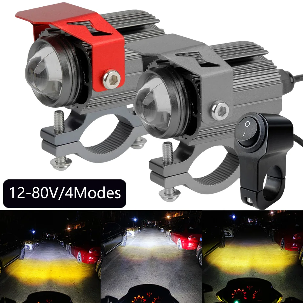 4Modes-Auxiliary-Led-Lights-For-Motorcycle-Headlight-Fog-Lights-Lamp ...