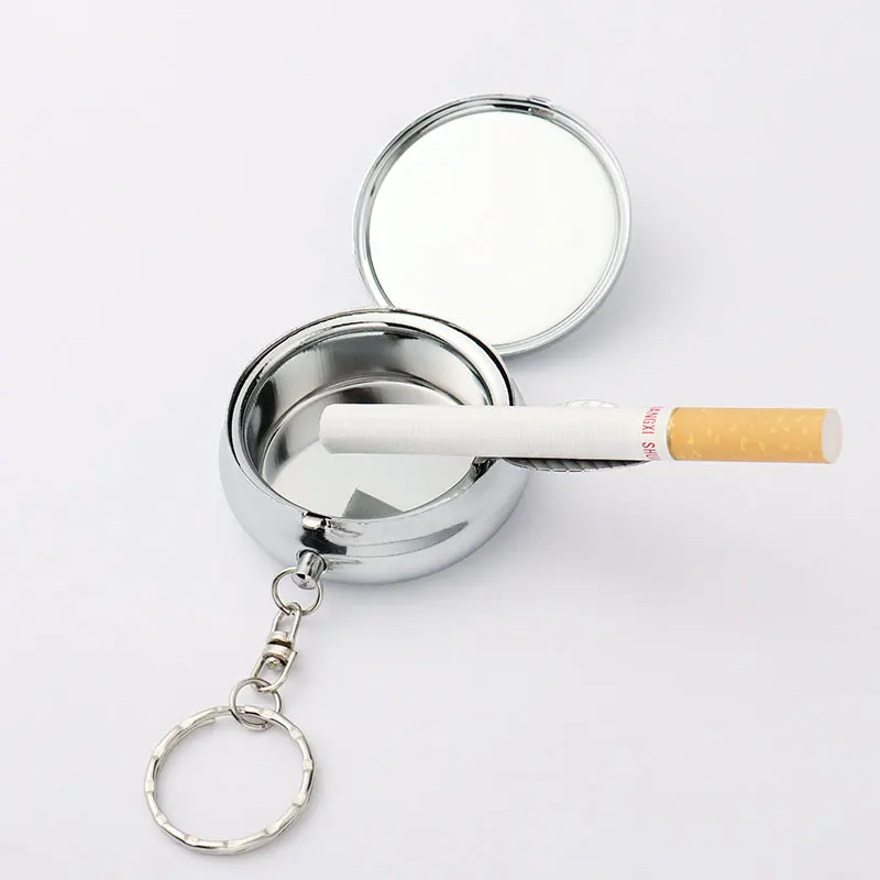 Free-Shipping-20-Pcs-Sublimation-Blanks-Pocket-Ashtray-With-Key-Chain ...