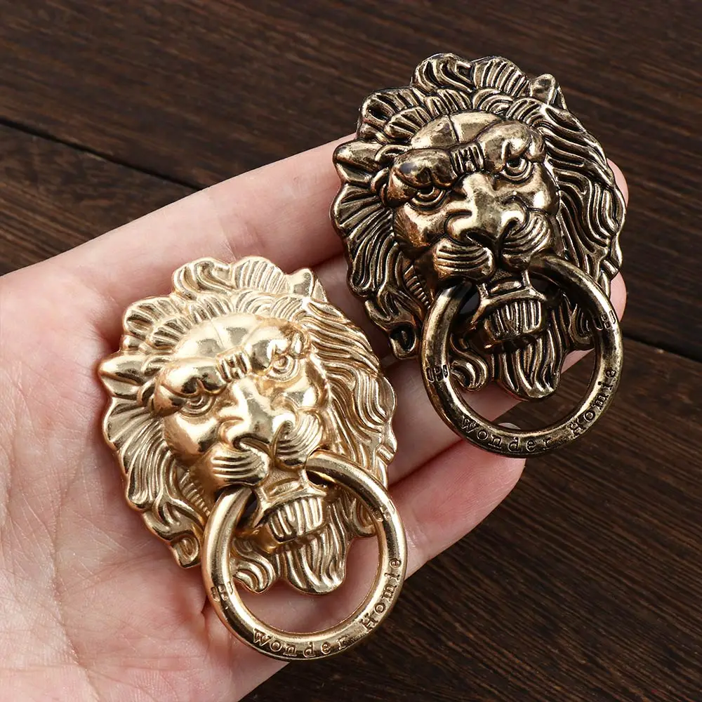 Vintage-Doorknob-Handle-Lion-Mobile-Phone-Ring-Bracket-Full-Metal ...