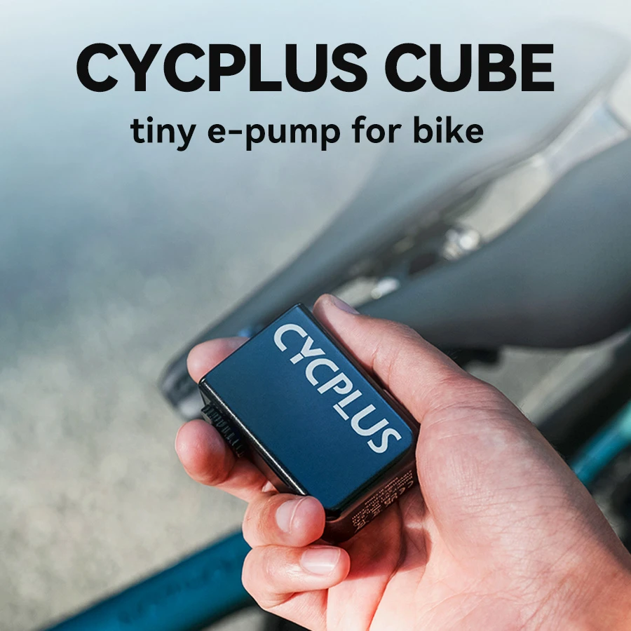 CYCPLUS Cube Mini Portable Pump for Bicycle Cordless Air Inflator ...