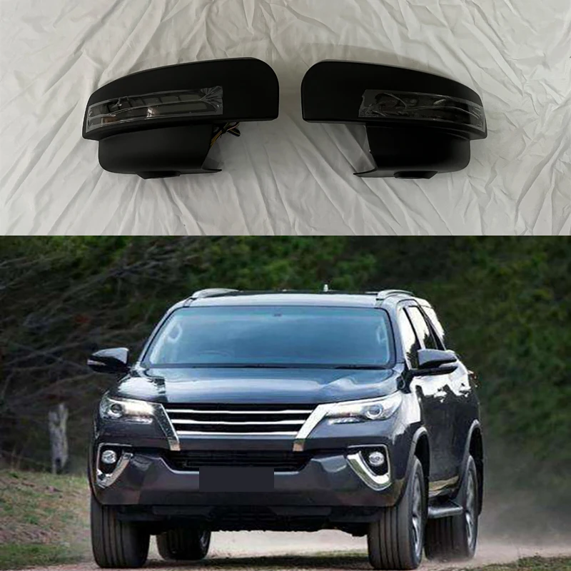 Car-ABS-Black-Rearview-Accessories-For-Toyota-Fortuner-2015-2016-2017 ...
