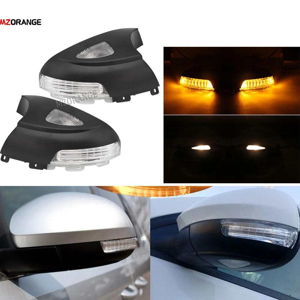 For-VW-Tiguan-MK1-2008-2018-Side-Mirror-LED-Turn-Signal-Rearview-Mirror ...