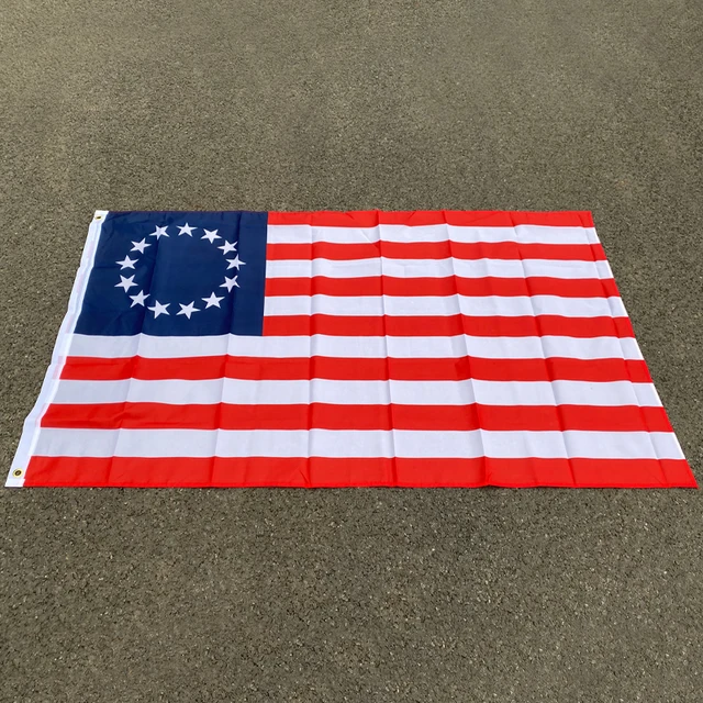 Betsy Ross Flag Waving