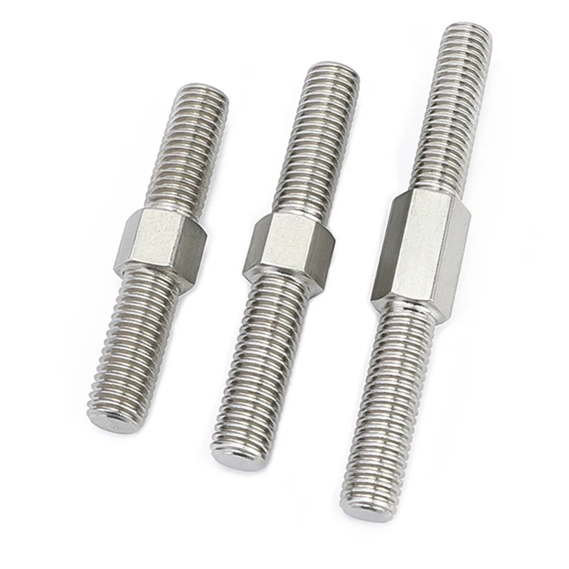 M8 X 40mm 304 Fully Threaded Rods 1.25mm Pitch 20-pack Uxcell M8 X 40mm ...