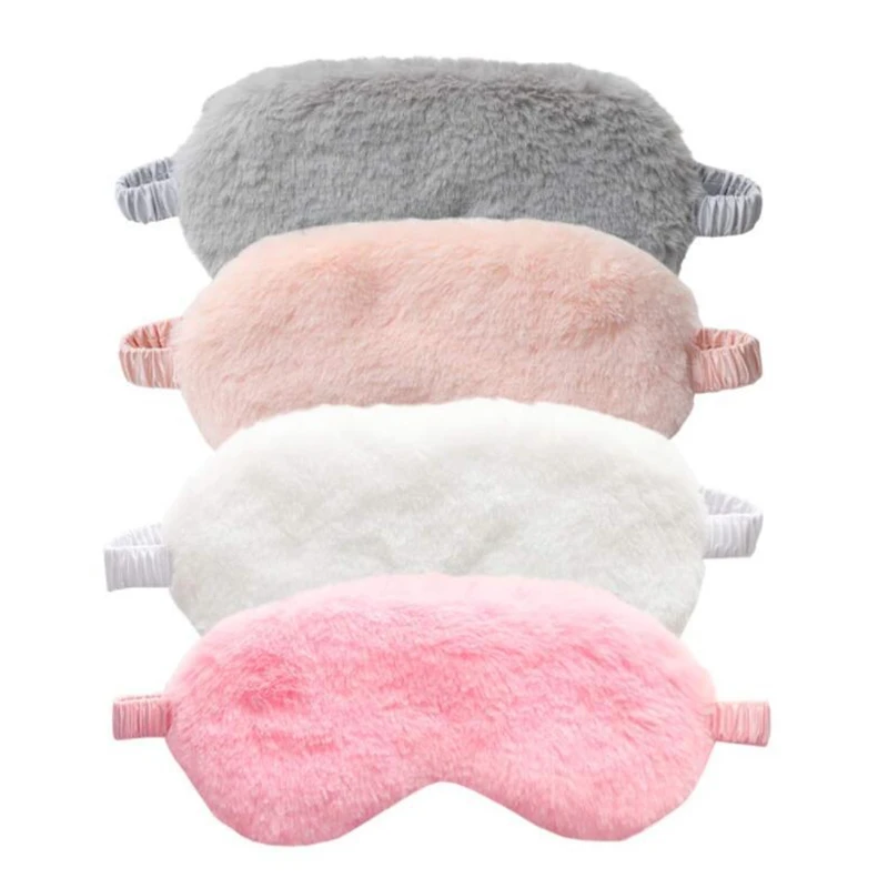 Sleeping Mask Sleeping Blindfold Soft Plush Eye Masks Cute Love Cloud ...