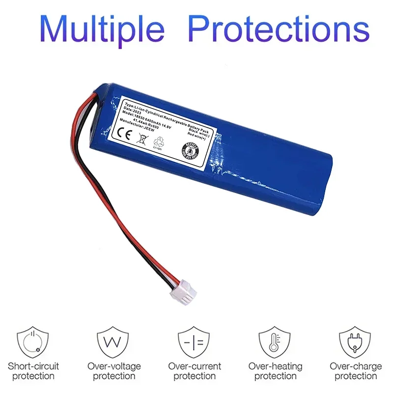 新款4S2P 14.8V 6400mAh/9800mAh/12800mAh 18650锂离子电池-阿里巴巴