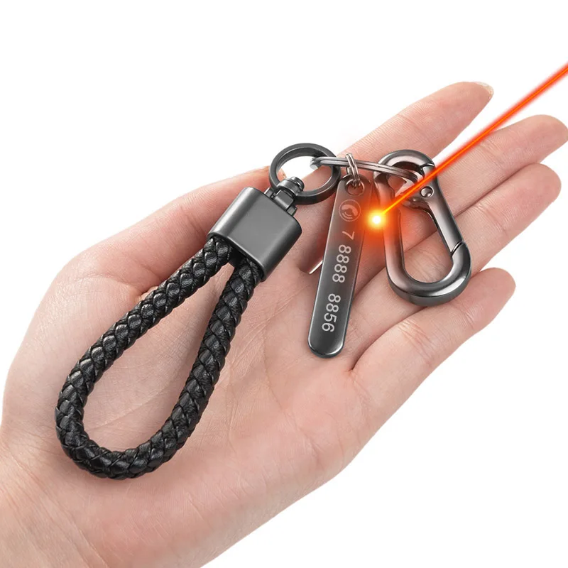 Custom-Keychain-Woven-Leather-Car-Key-Ring-Men-Women-Rope-Key-Chain ...