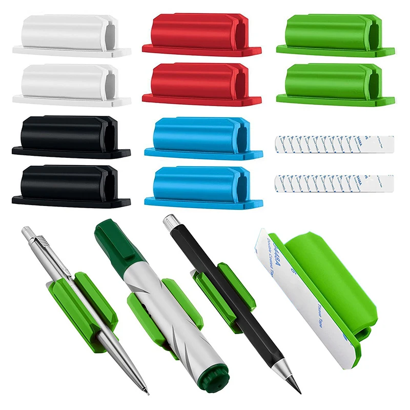 Creatieve-Siliconen-Pen-Container-Zelfklevende-Pennenhoes-Student-Leren ...