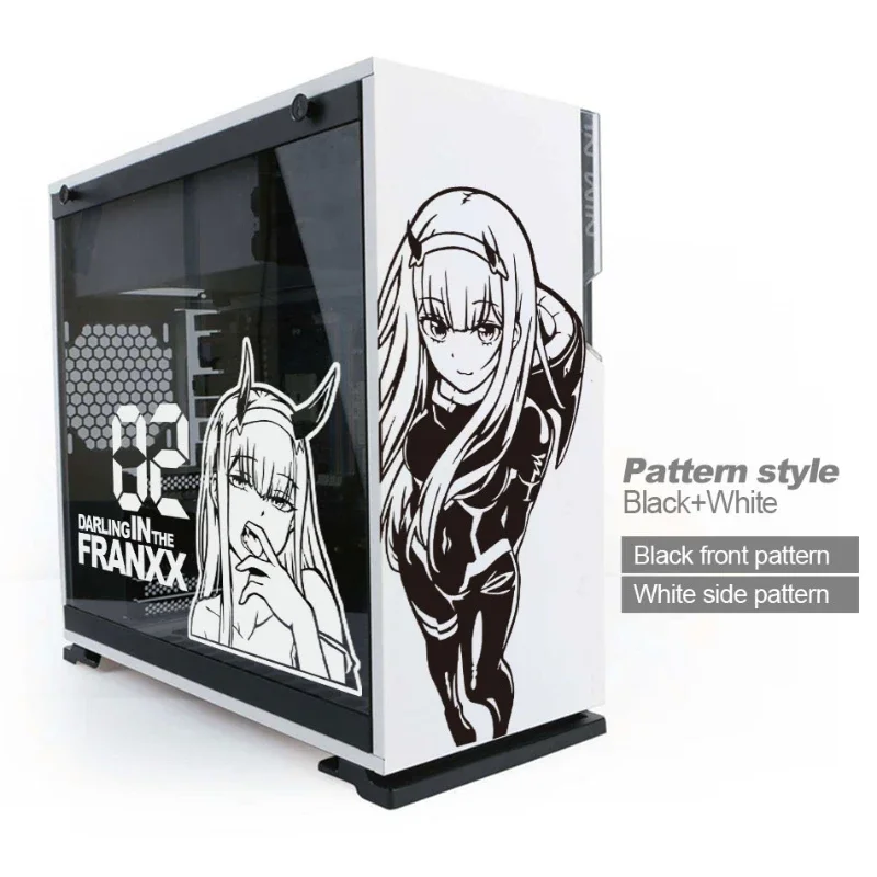 Darling-in-The-Franxx-02-pegatinas-de-Anime-para-ATX-Mid-PC-Case ...