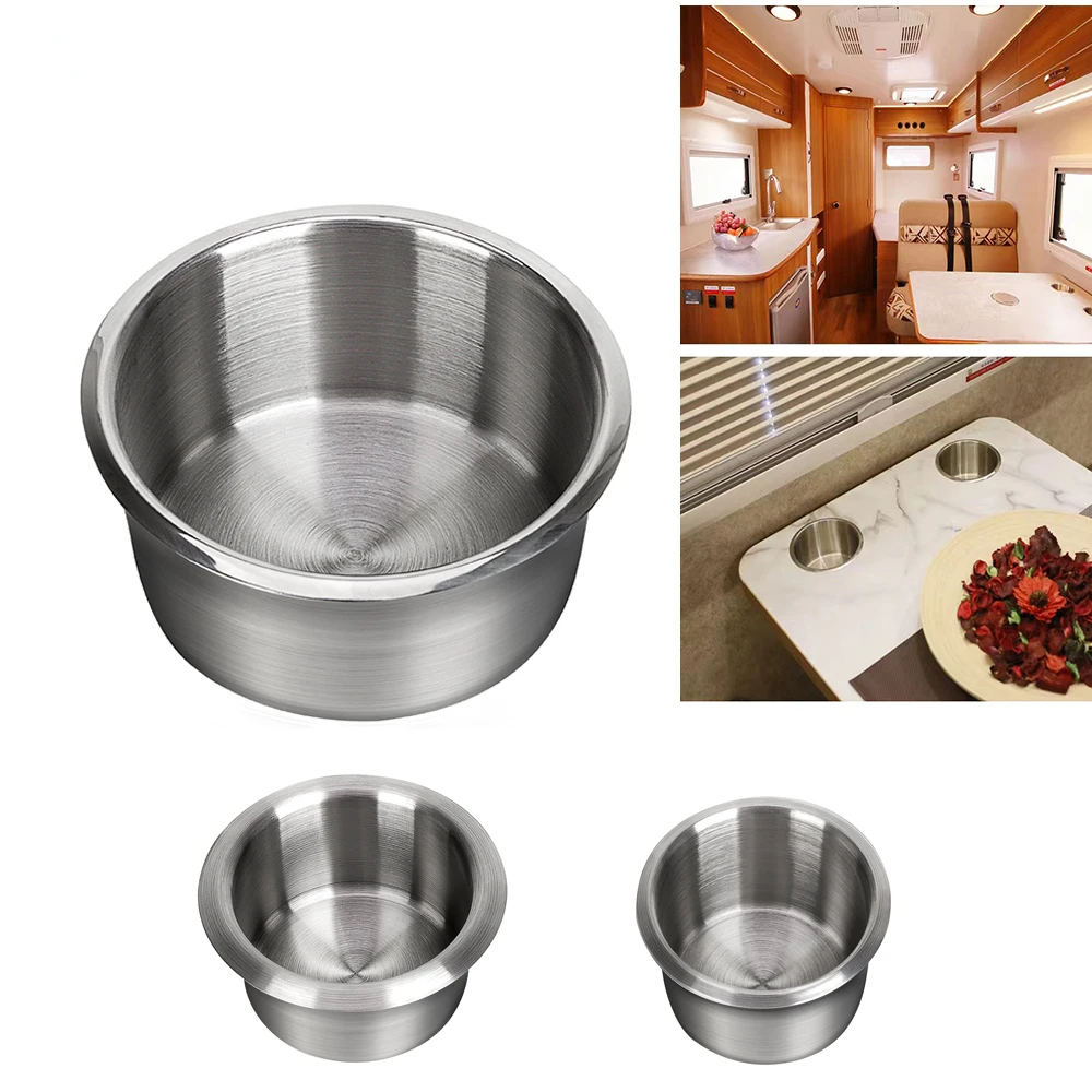 68-85-90MM-Stainless-Steel-Marine-Boat-RV-Cup-Water-Drink-Bottle-Holder ...