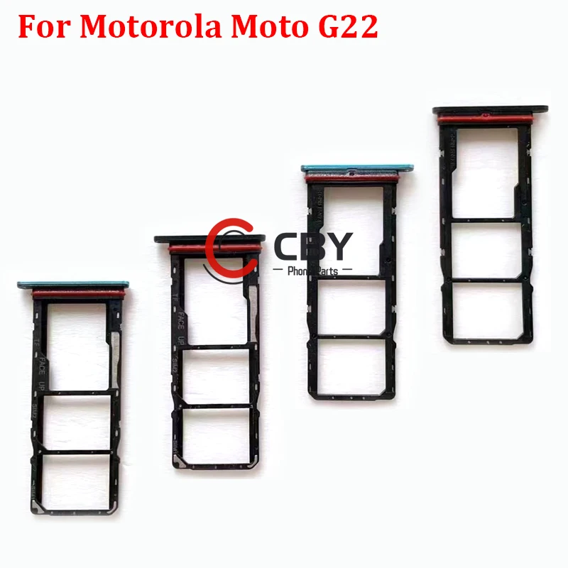 For Motorola Moto G22 G42 G52 G82 Sim Card Slot Tray Holder Sim Card ...