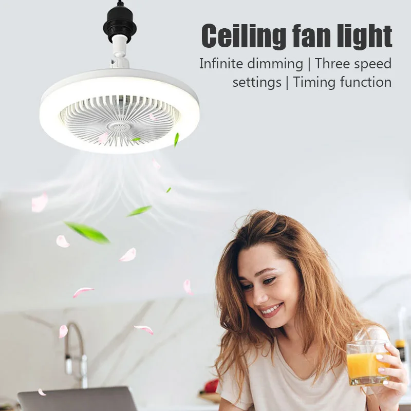 Simple-Practical-Led-Fan-Light-E27-Lamp-Holder-Rotatable-Led-Mini ...