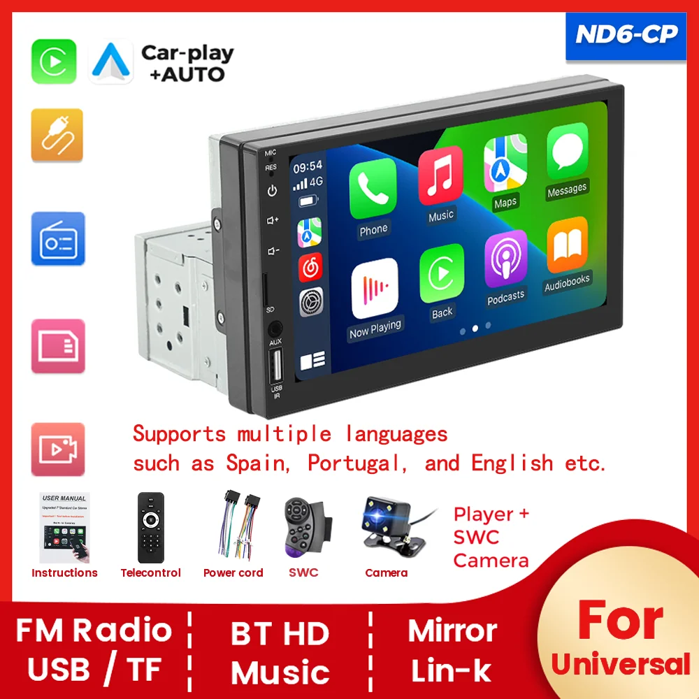 1-din-7-polegadas-sistema-inteligente-carro-multim-dia-automotiva ...