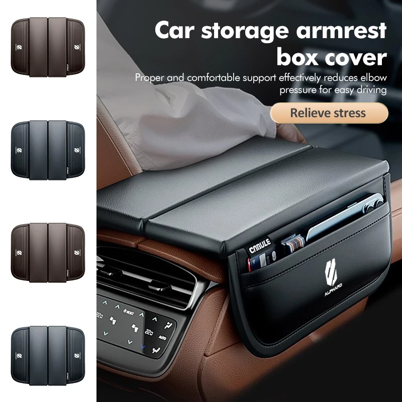Car-Armrest-Box-Pad-Central-Control-Storage-Armrest-Pad-For-Toyota ...