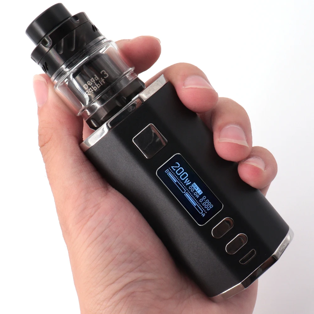 Dead Rabbit 3 Rta 200w Vape Box Mod Vaper Kit Electronic Cigarette ...