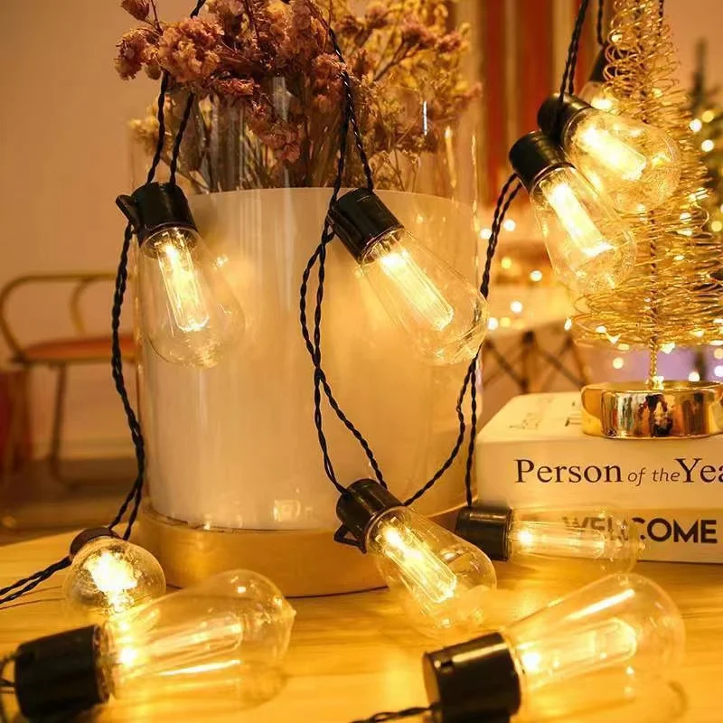 Garden Solar Decorative Light String LED Fairy Light String Outdoor ...
