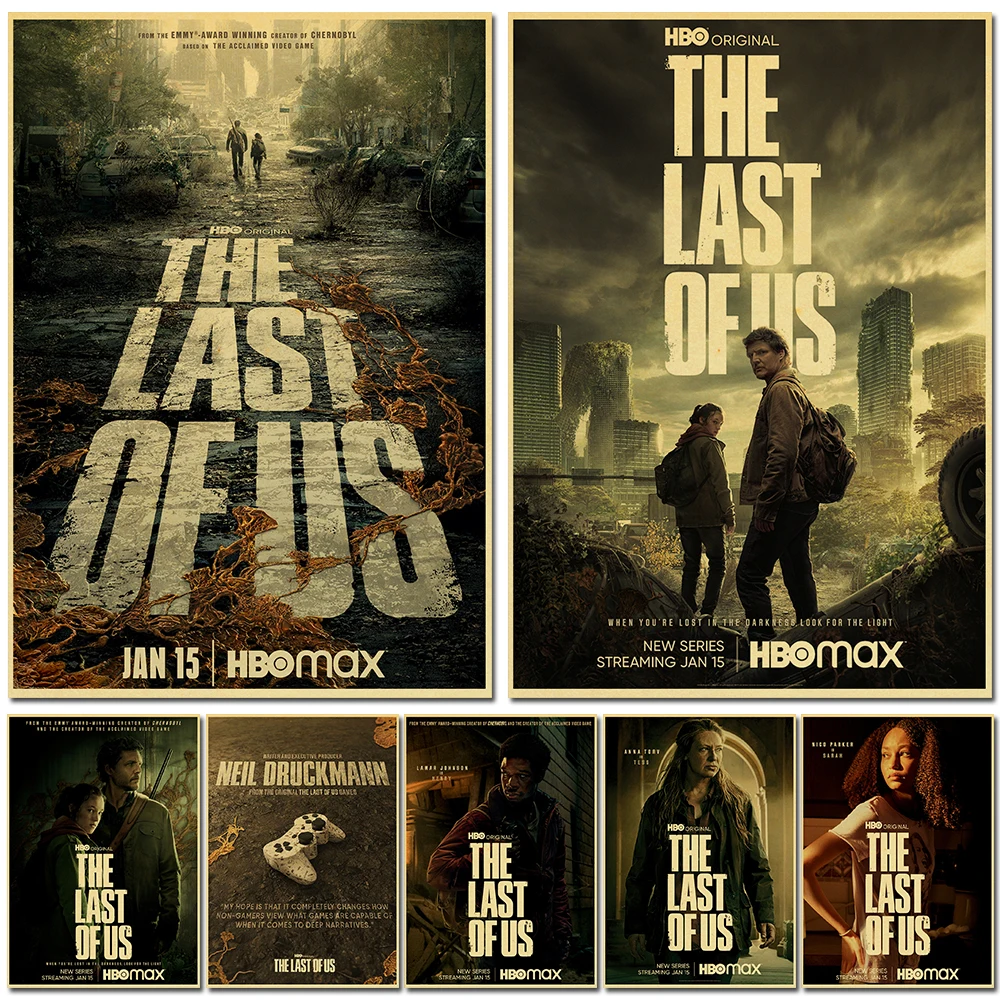 2023 New TV Show The Last of Us Game Poster Wall Chart Prints Posters ...